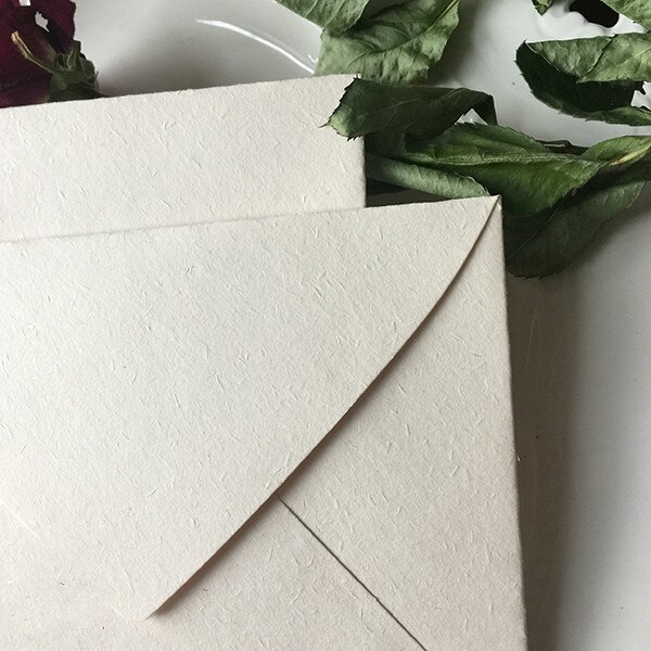 5pcs/pack Texture Envelopes Retro Off-white Envelo... – Grandado