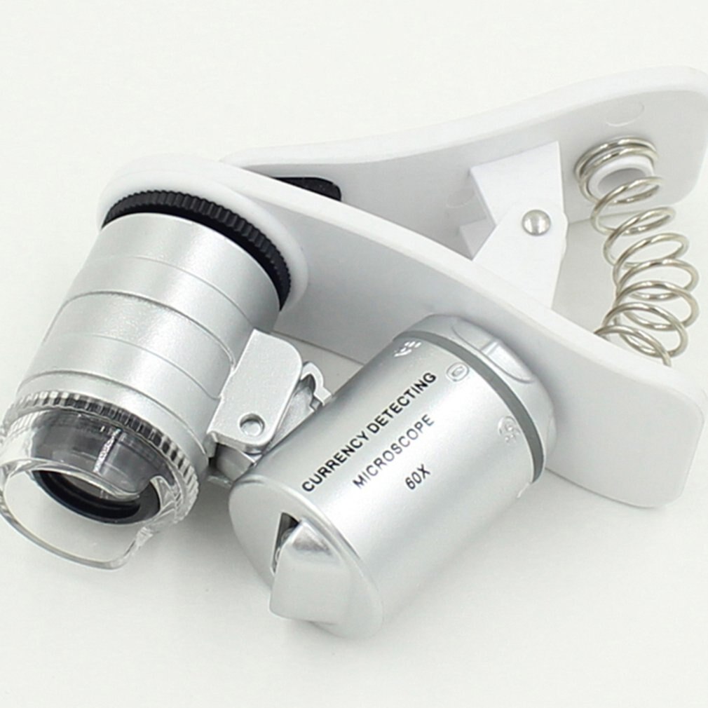 Universal Clip Microscope 60/100X LED Jewelry Magn... – Grandado