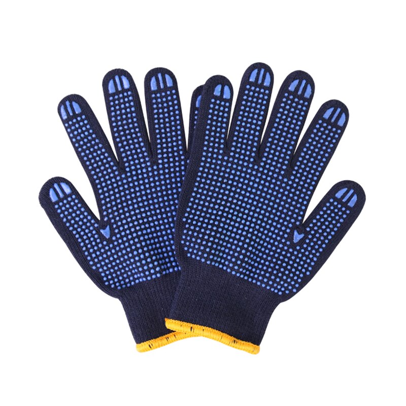 Safety Glove GMG Navy Blue Polycotton Shell Blue P... – Grandado