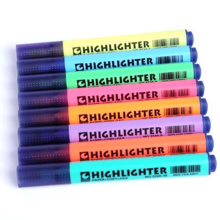 highlighter Pen Paint Marker Pens Art Supplies Obl... – Grandado