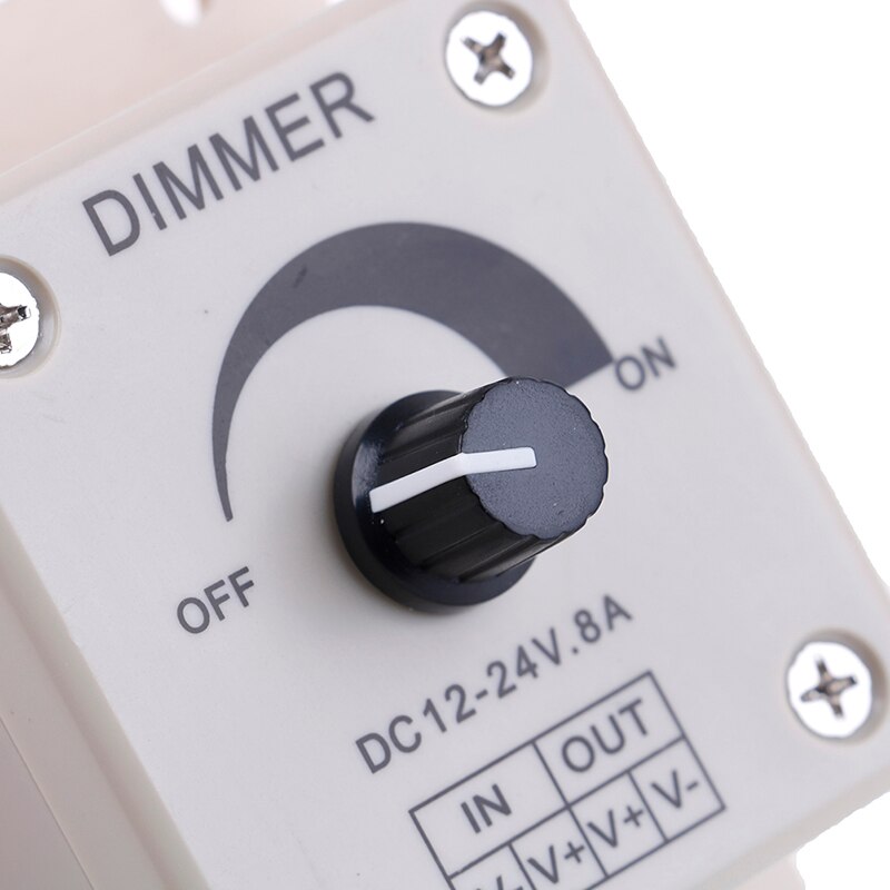 1PC 12-24V 8A Adjustable Brightness LED Dimmer Swi... – Grandado