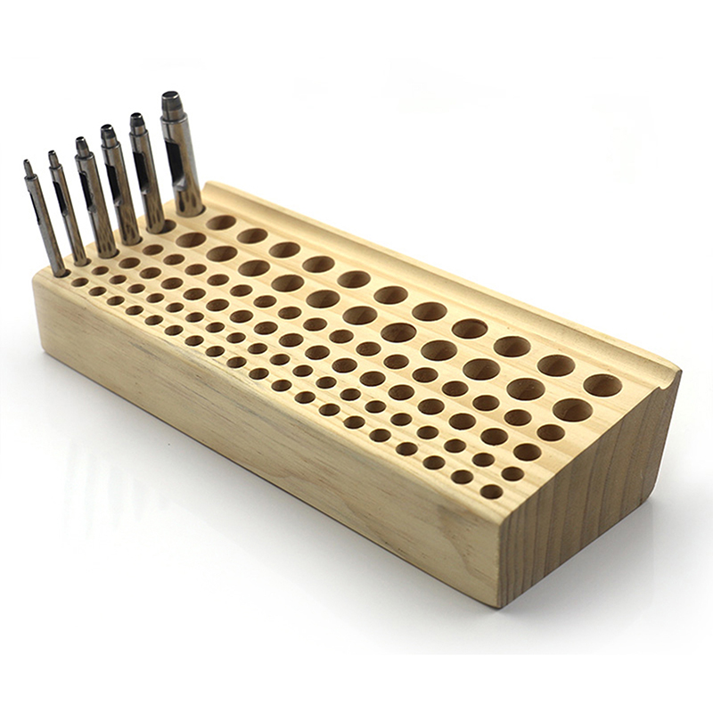 46/98 holes Pine Wooden Leather craft Rack Stand D... – Vicedeal
