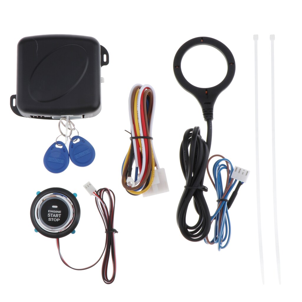 DC12V Alarm One Start Stop Engine Push Button Star... – Vicedeal