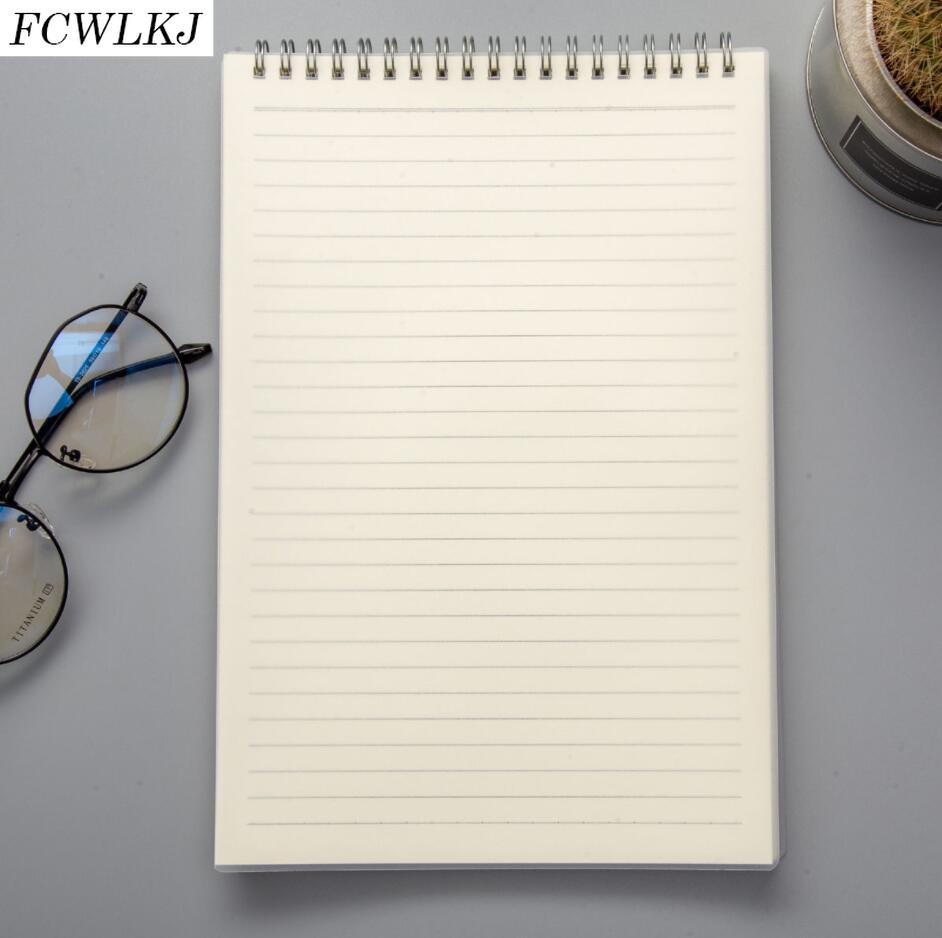 A4 A5 B5 Spiral Book Coil Notebook Line Blank Grid Vicedeal