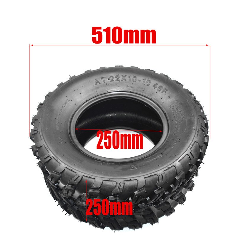 10 inch vacuum tire 22X10-10 outer tyre 4PR for fo... – Vicedeal