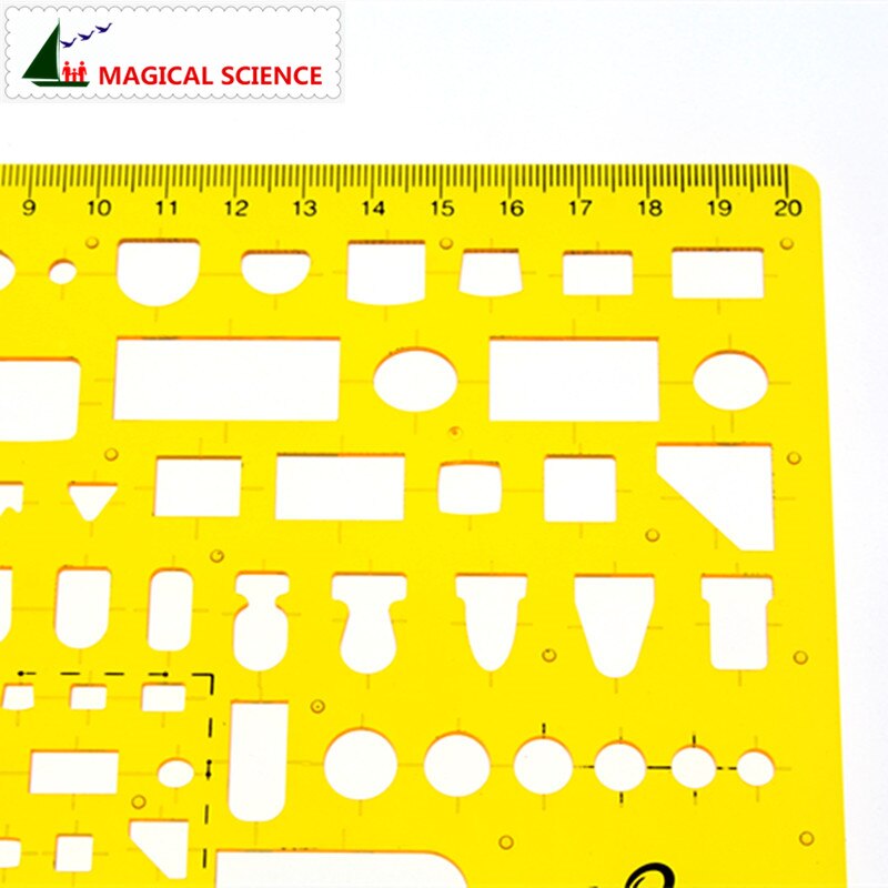 20cm plastic Sanitary ware drawing template Interior Superior building ...