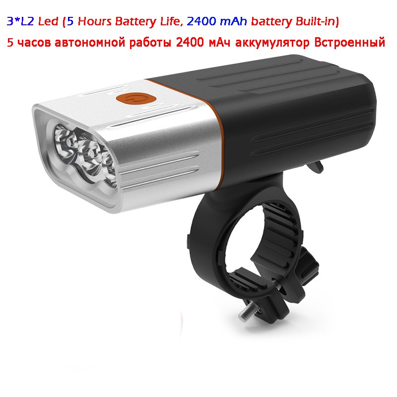 3 * T6/L2 Fietslicht 1000 Lumen Fiets Licht Ingebo... – Grandado