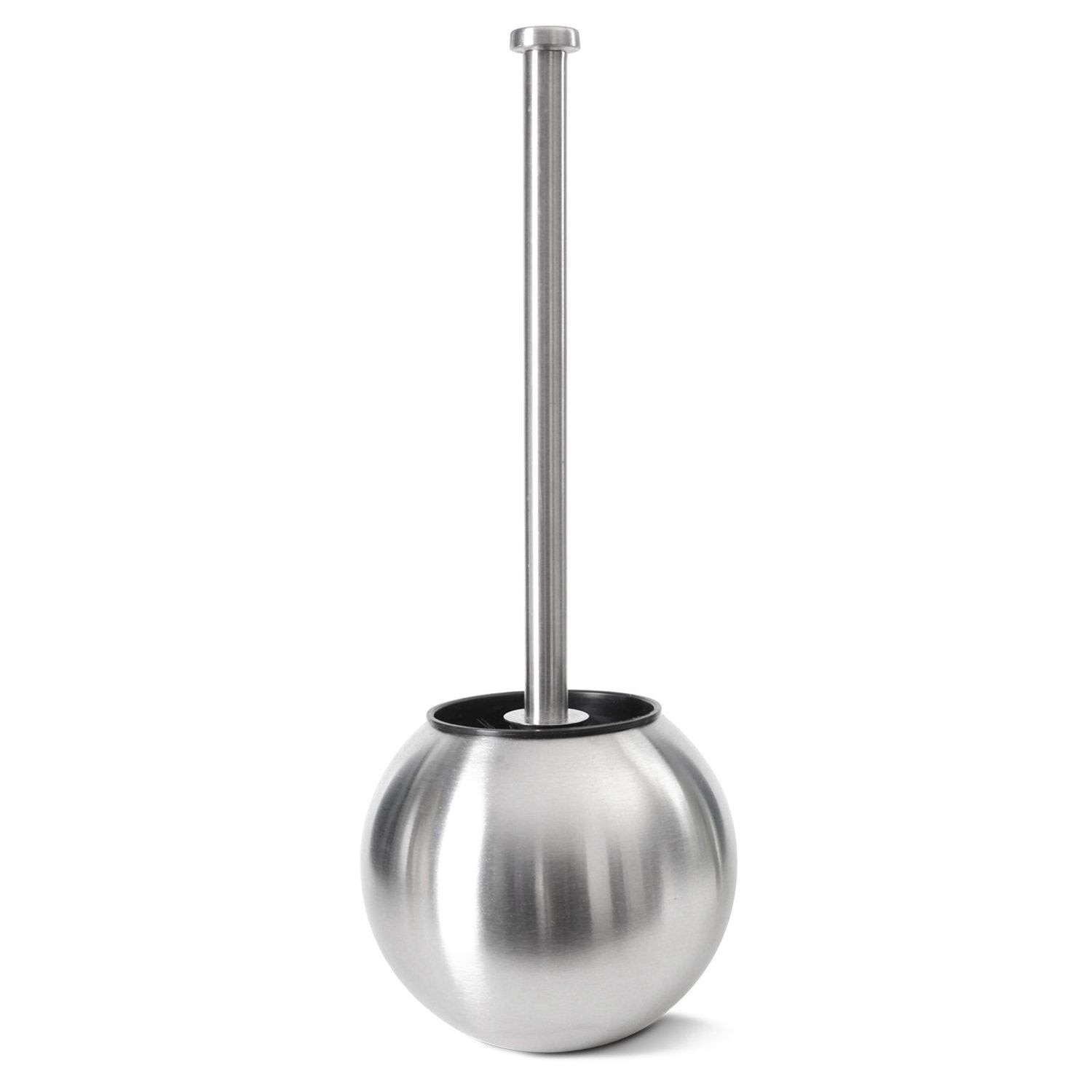 Deluxe Silver Wc Borstel met Rvs Ball Houder Winke... – Grandado