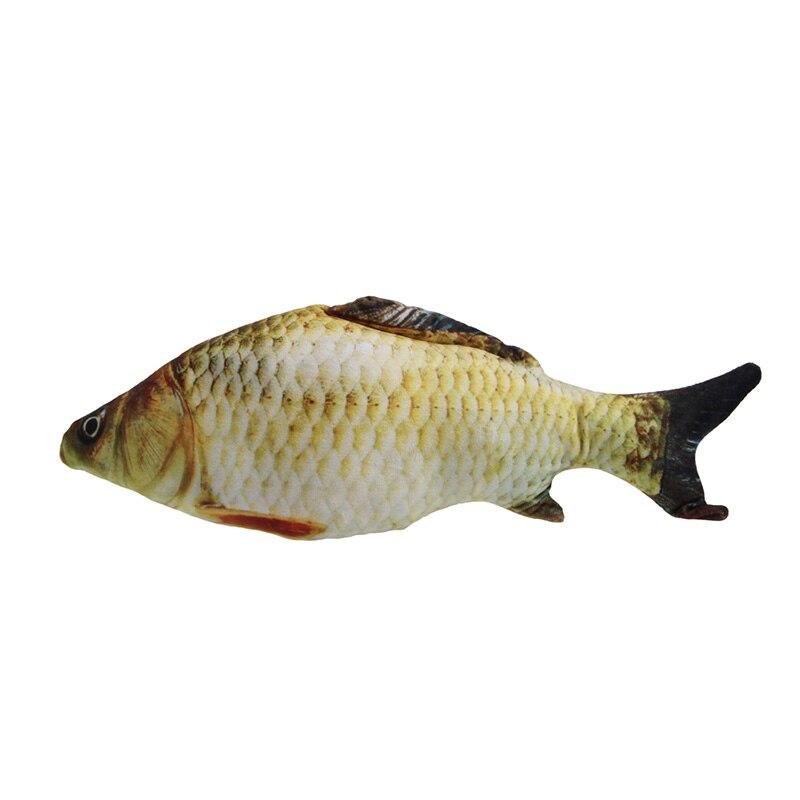 3D Carp Fish Cushion Pillow Animal Plush Toy Child... – Grandado