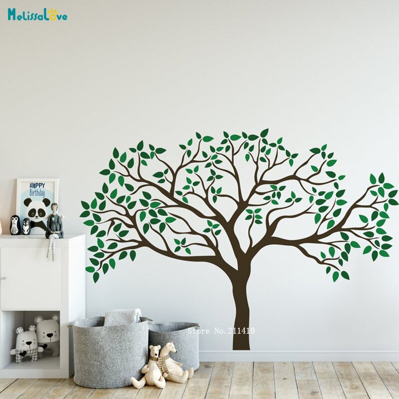 Tree Nursery Removable Vinyl Wall Sticker Animals ... – Grandado