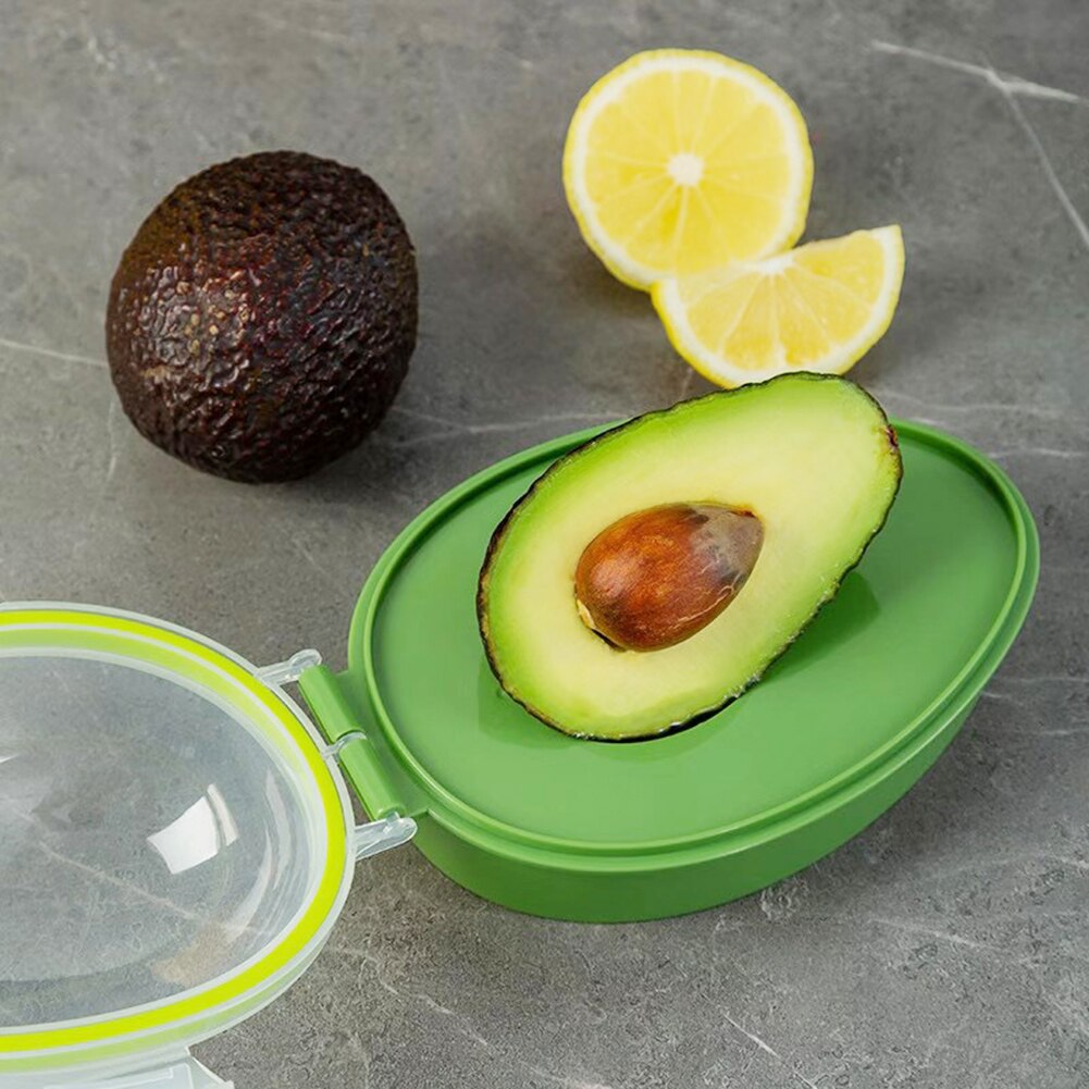 Plastic Kitchen Avocado Saver Food Crisper Storage... – Grandado