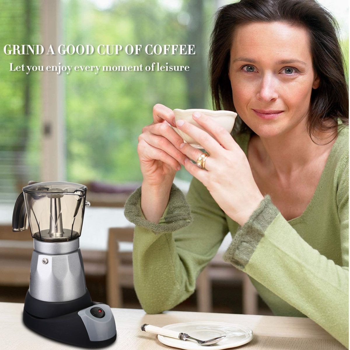 Electric Coffee Maker 6 Cups 50ml 480W Portable St... – Grandado