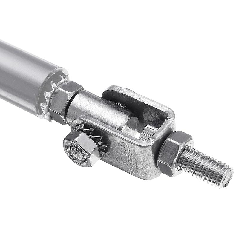 Bar Bumper Rod Silver 2pcs Pull Exterior Vehicle P... – Grandado