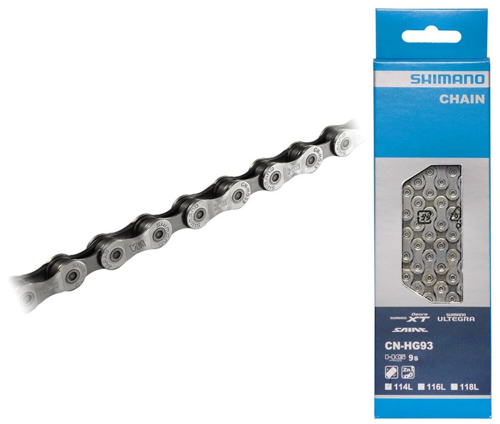 Shimano CN-HG93 9-Speed Road MTB Bicycle Chain Deo... – Vicedeal