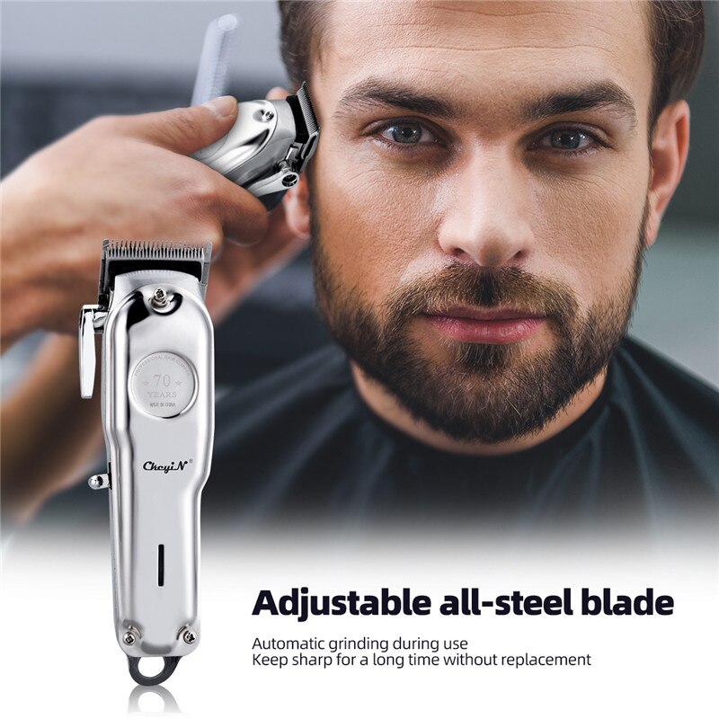 Powerful Hair Clipper Men Rechargeable Hair Cuttin... – Vicedeal