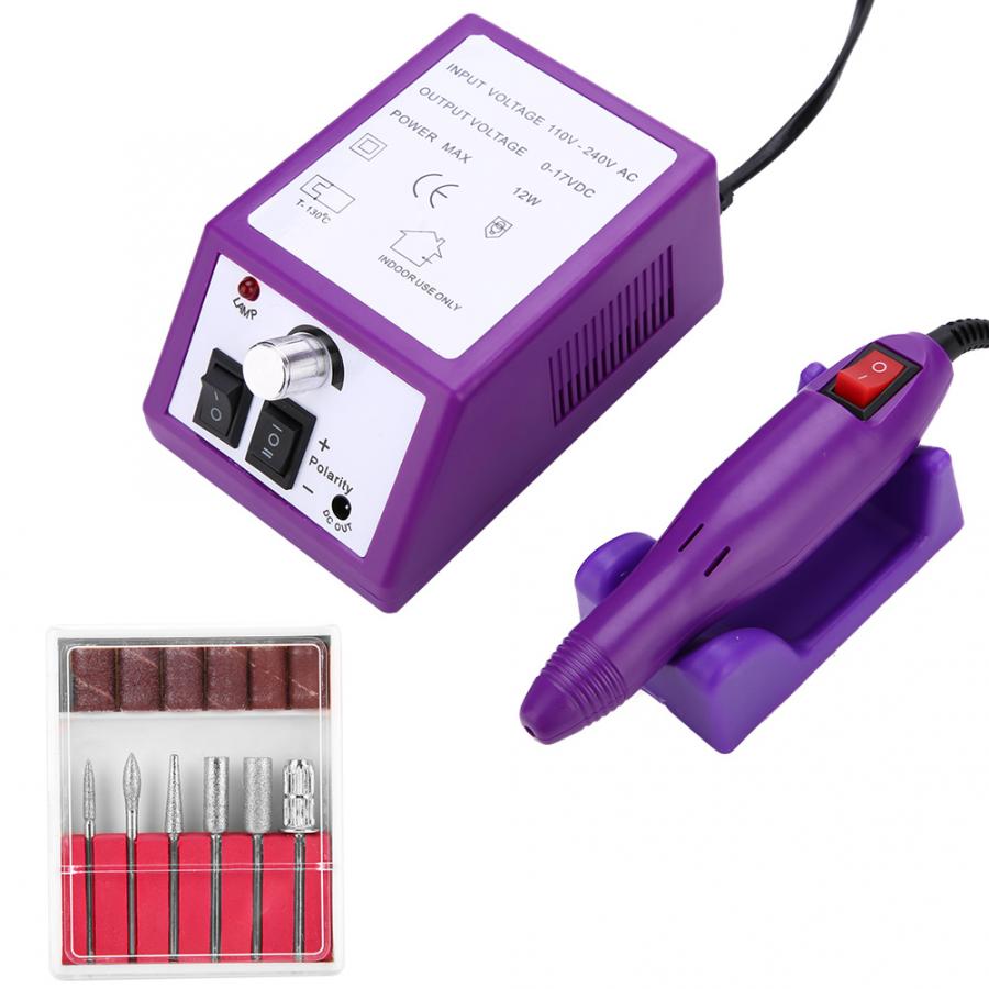 Electric Nail File Machine Nail Art Manicure Pedic... – Grandado