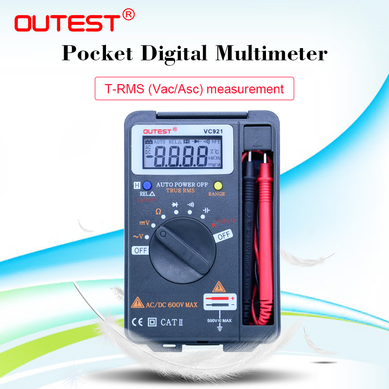 OUTEST VC921 3 3/4 DMM Integrated Personal Handhel... – Grandado