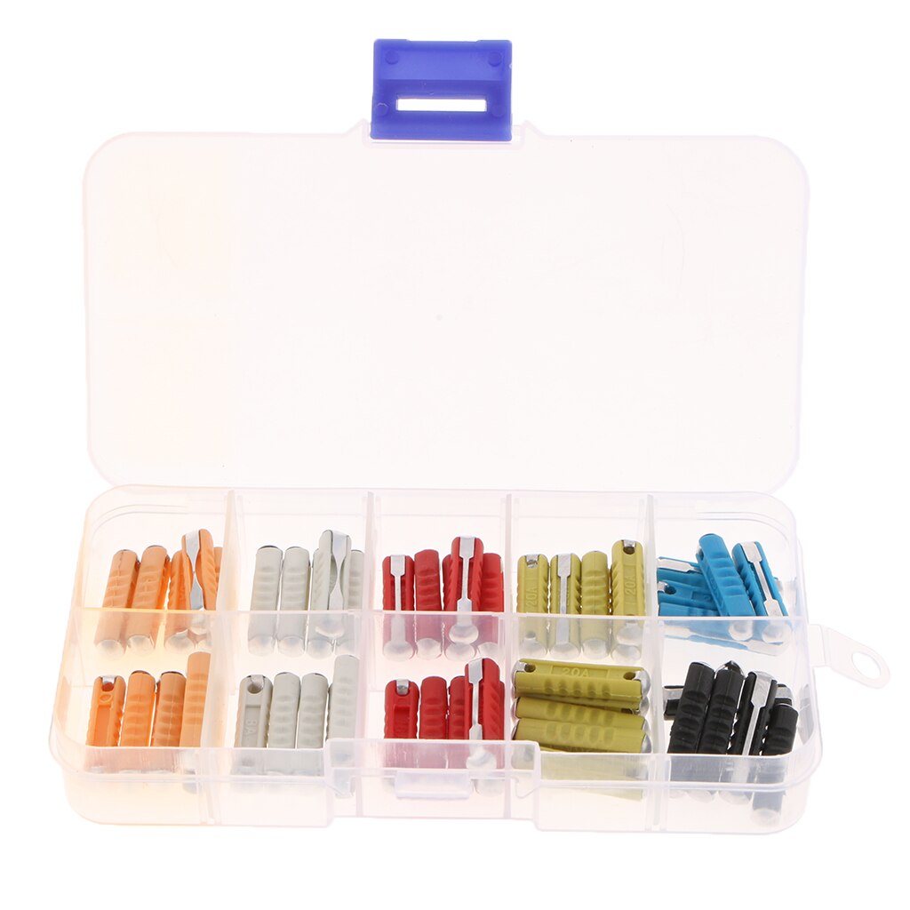 50Pcs European Automotive Fuse Assortment Box Car ... – Vicedeal