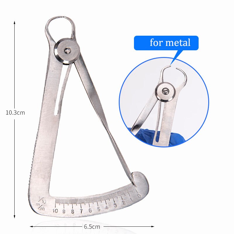 1Pc Dental Gauge Caliper Stainless Steel Dentist M... – Grandado