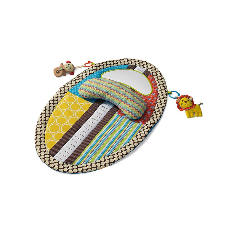 Tummy Time Activity Play Mat - Ergonomic Plush Pil... – Grandado