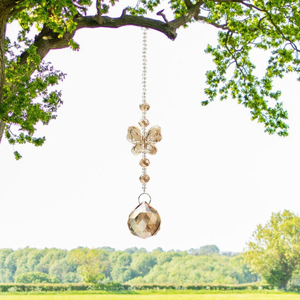 Crystal Rainbow Suncatcher Hanging Window Ornament... – Vicedeal