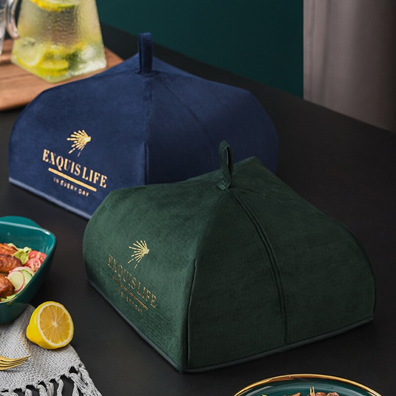 Winter Insulation Meal Cover Food Velvet Cloth Dus... – Grandado