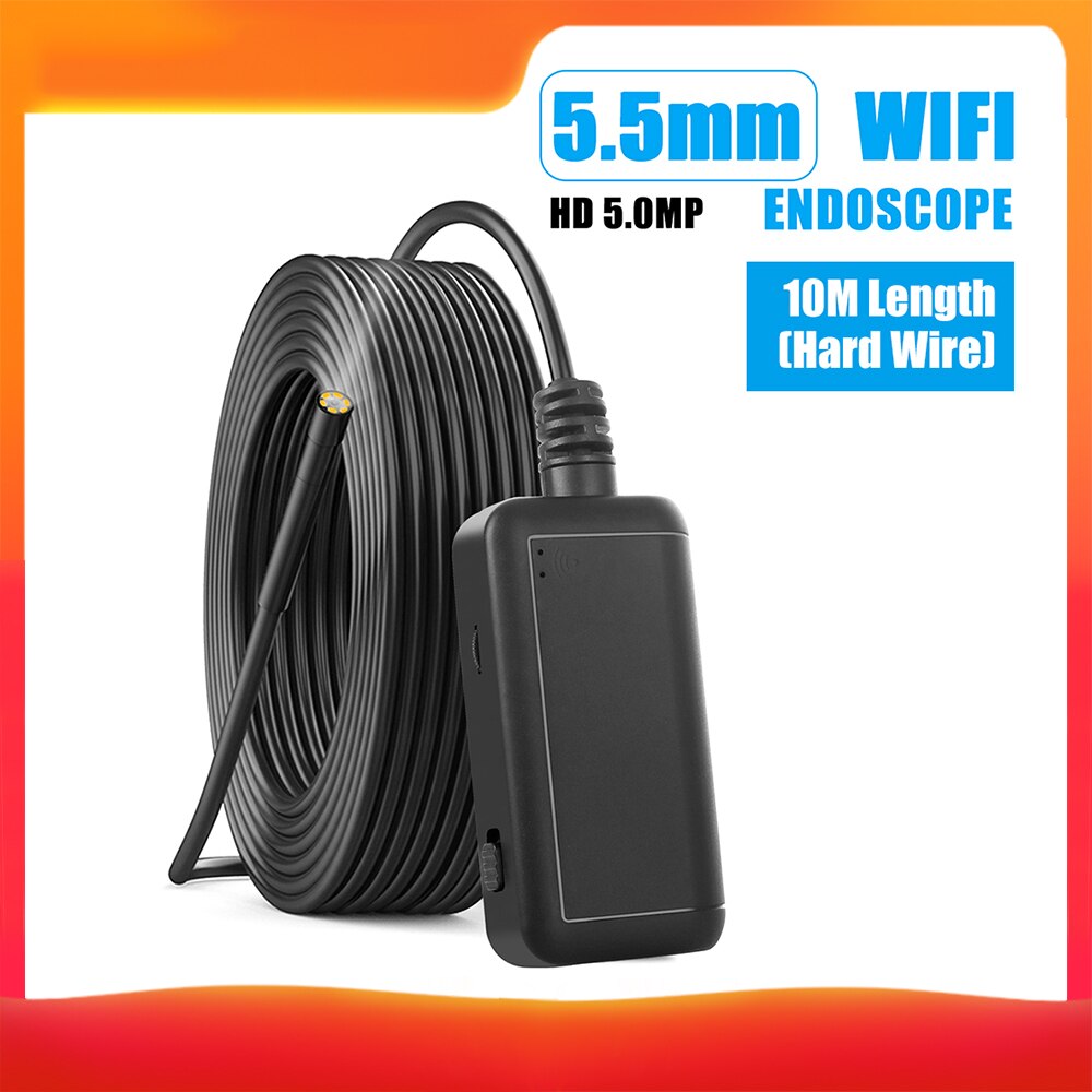 F220 5.5mm Industrial Endoscope WiFi Borescope Ins... – Vicedeal