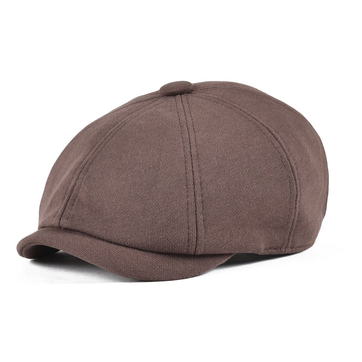 VOBOOM Cotton Newsboy Caps Men Large Size Flat Hat... – Grandado