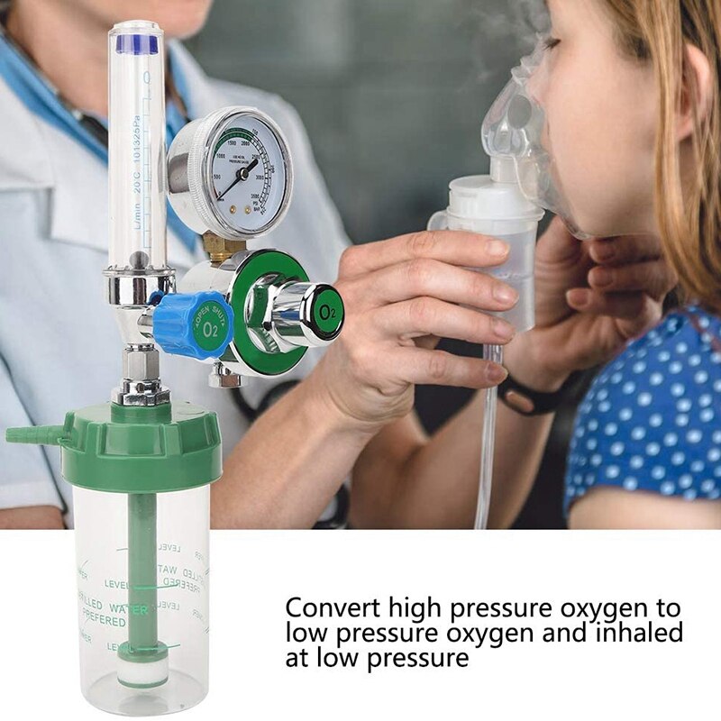 Oxygen Pressure Regulator O2 Pressure Reducer Gaug... – Grandado
