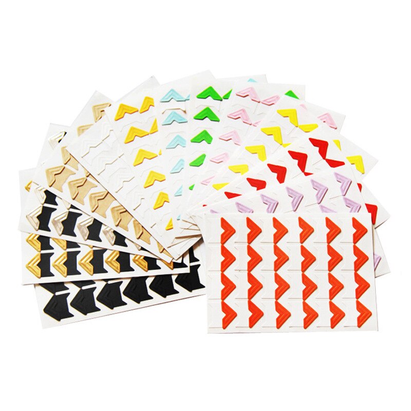 48/120 pcs /lot (2/5 sheets) DIY Vintage Corner kr... – Grandado
