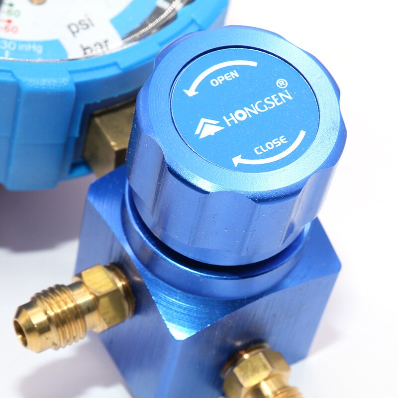 HS-468AL Low pressure 1-way manifold gauge for R41... – Grandado