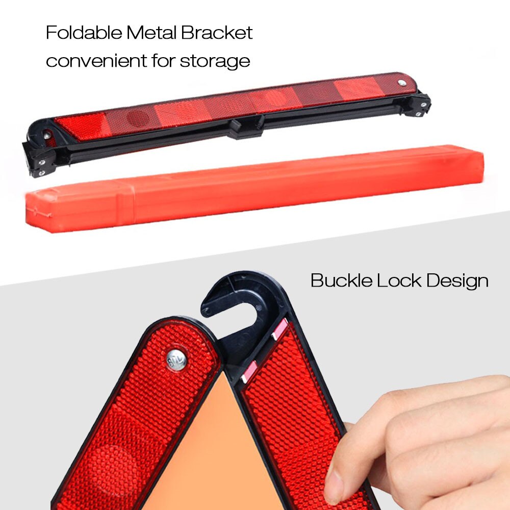 Car Triangle Reflective Tripod Emergency Breakdown... – Grandado