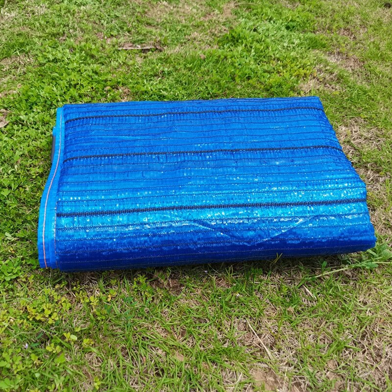 Blue PE Sun Shelter Roof Cooling Shading Net Court... – Grandado