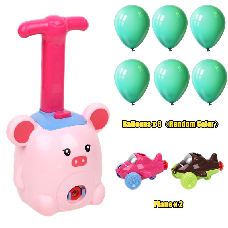 Two-in-one Power Balloon Car Toy Inertial Power Ba... – Grandado