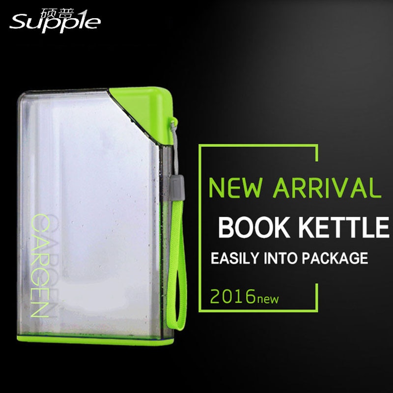 A5 Notebook 450ML Paper Square Flat Water Bottle A... – Grandado