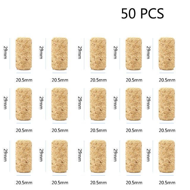 Blank Wine Corks Straight CorksWine Stoppers Reusa... – Grandado