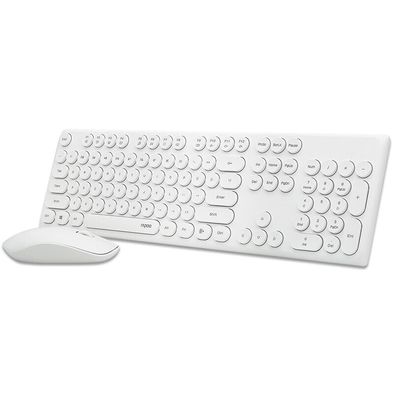 Rapoo X260 104-key wireless optical office keyboar... – Grandado