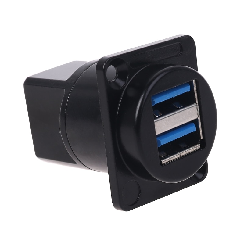 D type socket Metal USB 3.0 socket female to femal... – Grandado