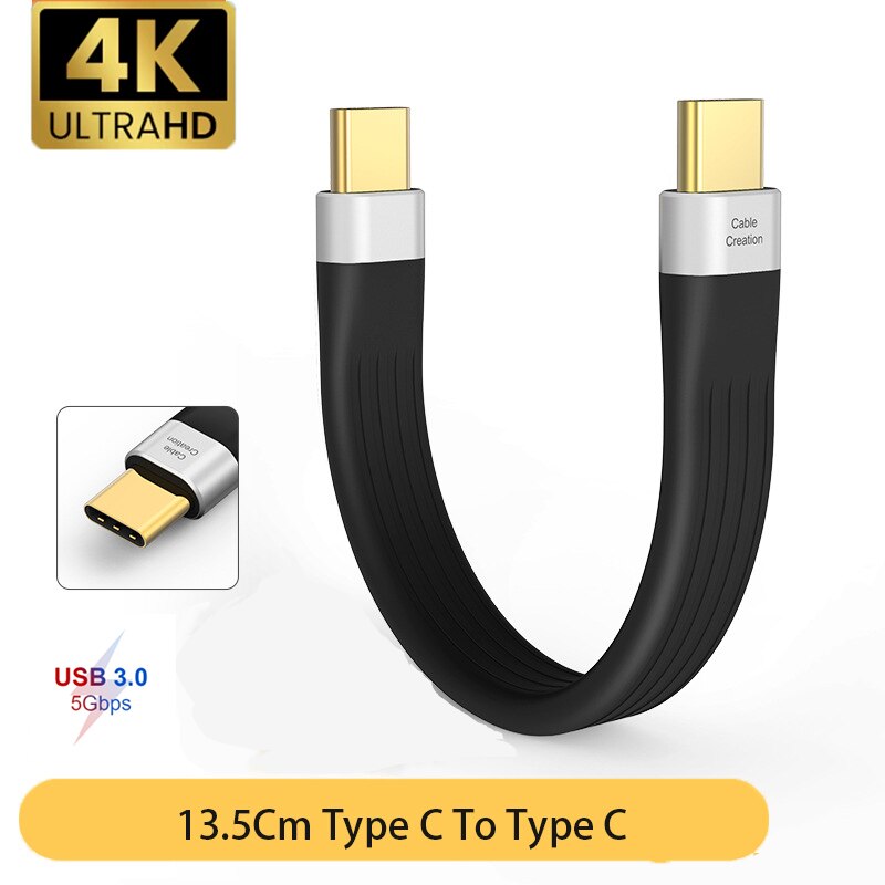 3A 10Gps USB Type C Cable Flexible Mini USB C to T... – Grandado