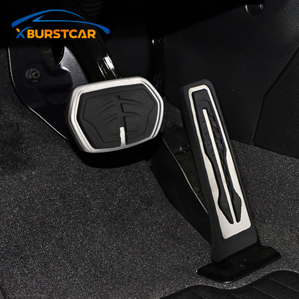 Xburstcar Rvs Auto Pedalen Auto Gas Rempedaal Cove... – Vicedeal