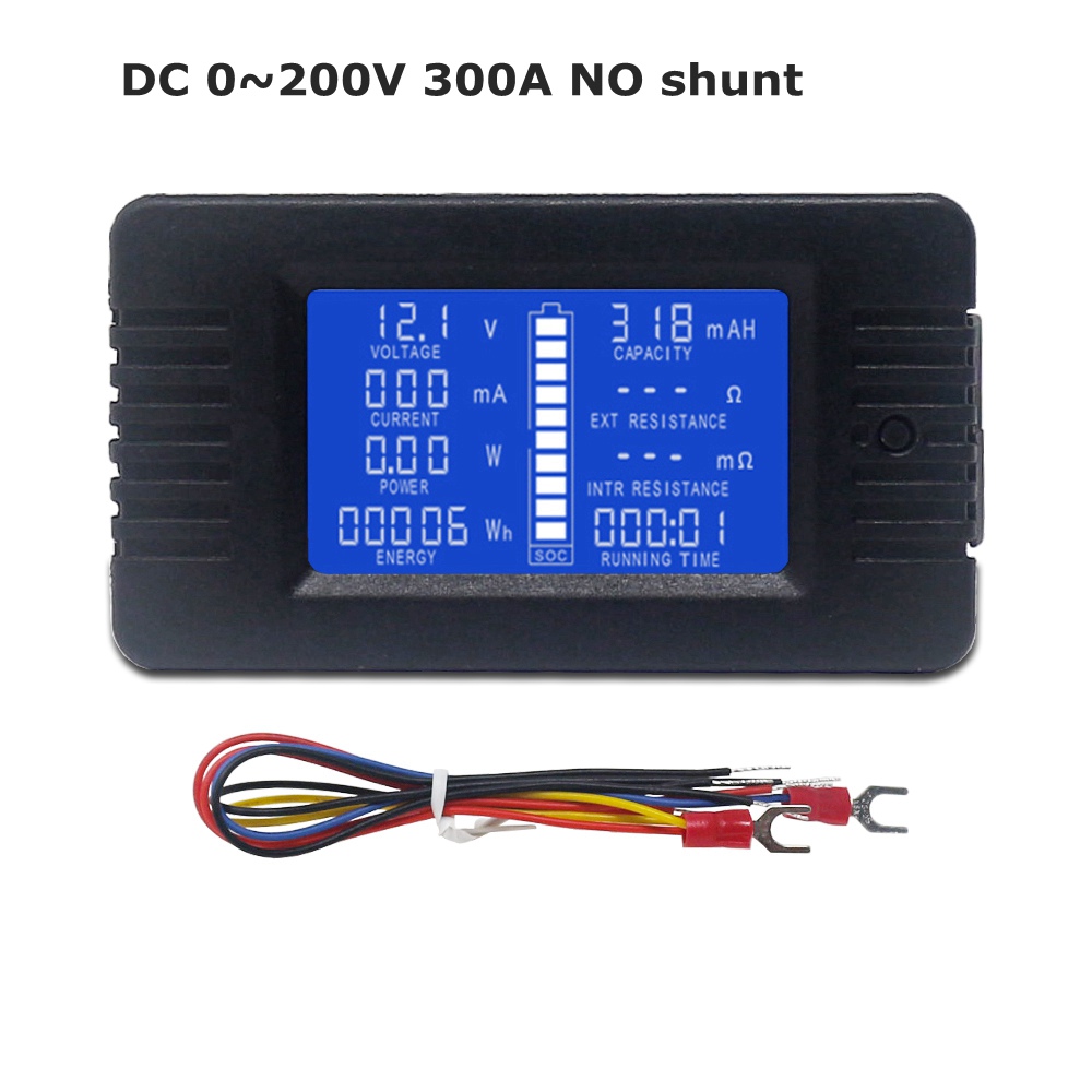 DC Voltmeter Amperemeter 0-200V 10A/50A/100A/200A/... – Vicedeal
