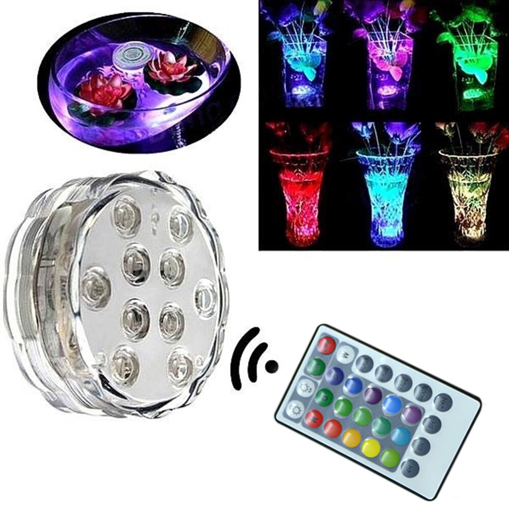 12 LED RGB Aquarium Light Waterproof Color Changin... – Grandado