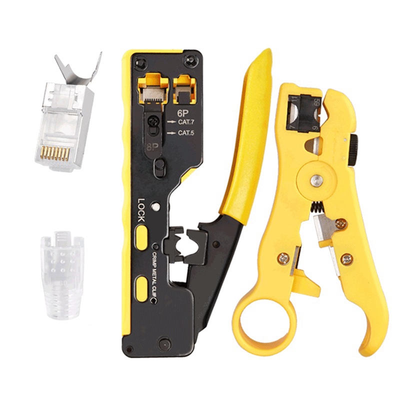 RJ45 Multi Funktion Crimper CAT5 CAT6 CAT7 CAT8 Et... – Grandado