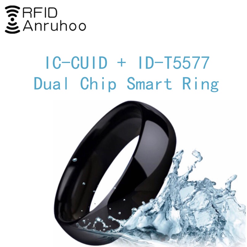 Rfid Dual Chip Smart Ring Herschrijfbare Cuid Kaar... – Grandado