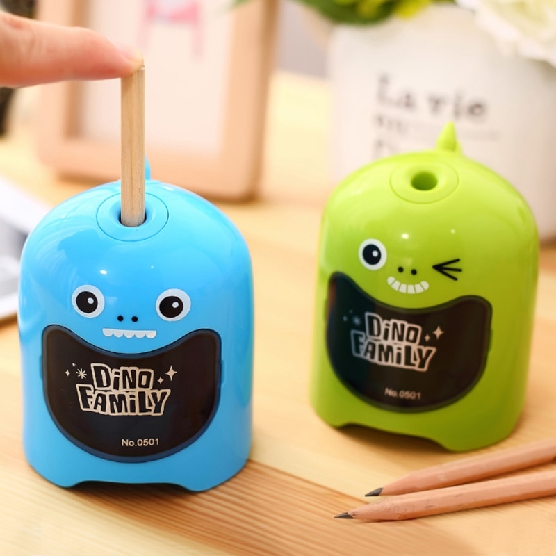 Dinosaur Cartoon Electric Pencil Sharpener Battery... – Grandado