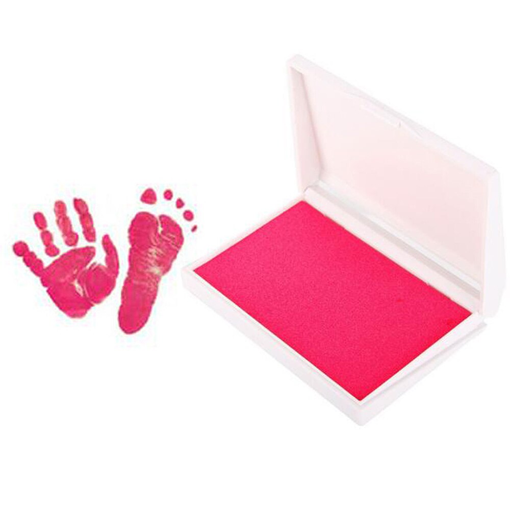 Newborn Baby Handprint Footprint Imprint Kit Inkpa... – Grandado