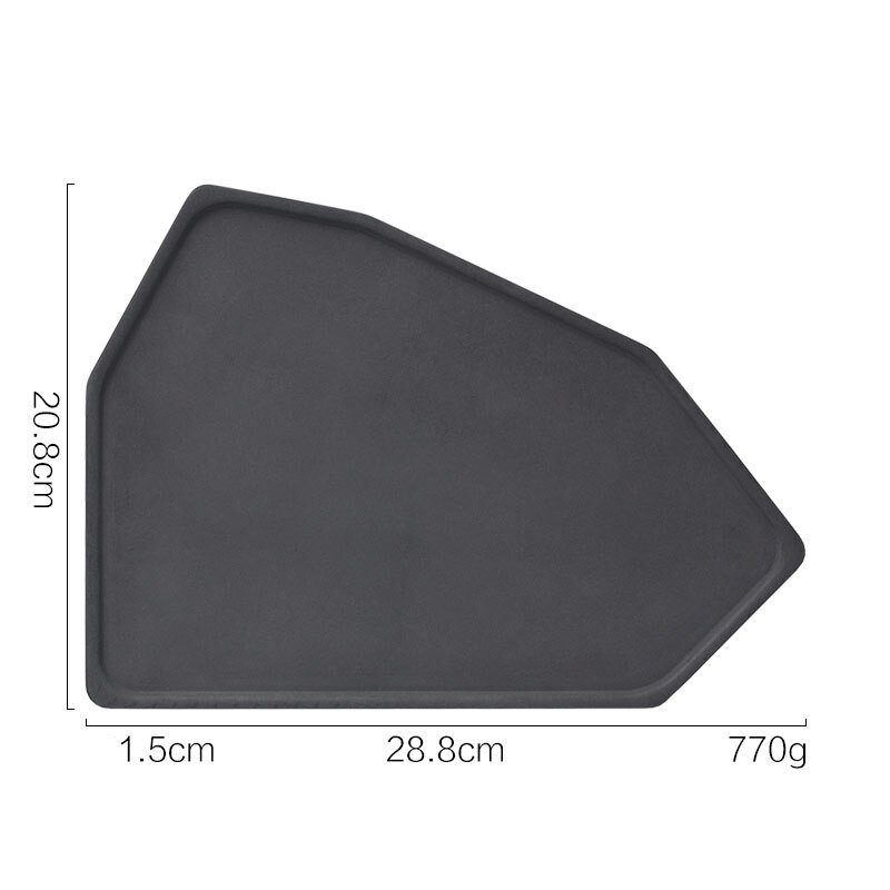 Nordic Home decorative Plate Irregular Shape Cemen... – Vicedeal