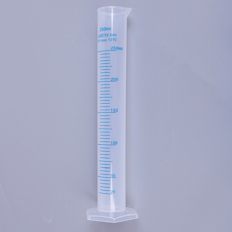 1Pcs 250ml Measuring Plastic Graduated Cylinder Me... – Grandado