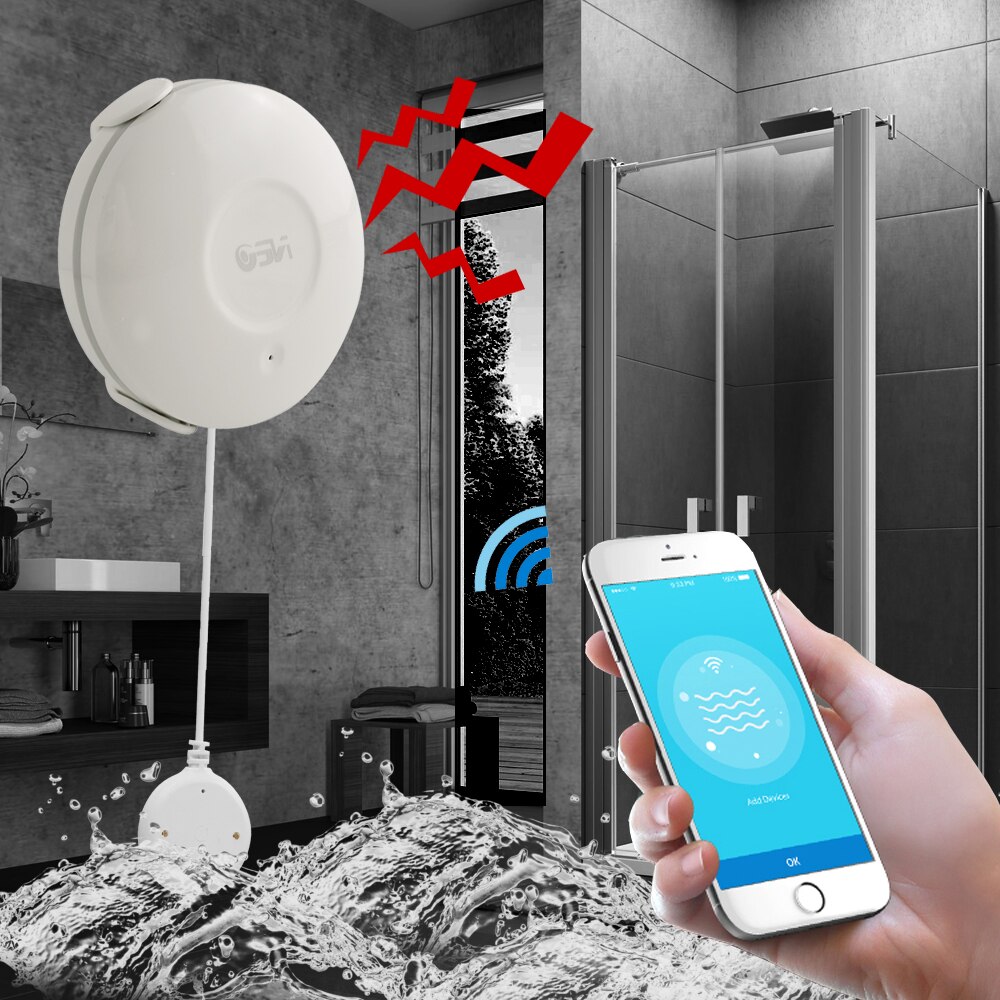 NEOCoolcam Tuya Home Smart Water Leak Sensor Smart... – Grandado
