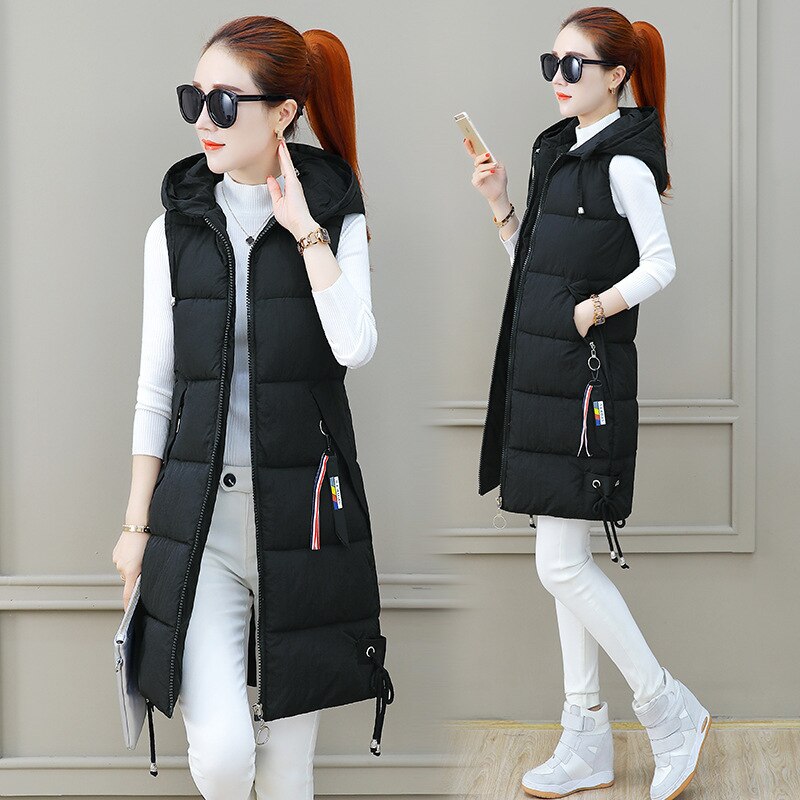Plus Size 3XL Women Vest Winter Coat Ladies Gilet ... – Vicedeal